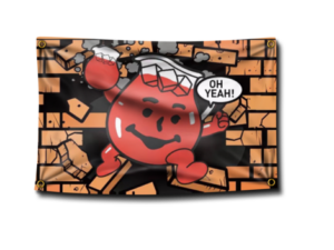 Kool Aid Man Oh Yeah! Flag | Banger Flags