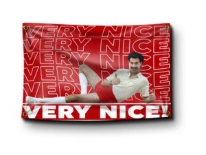 Very Nice! Borat Flag | Banger Flags