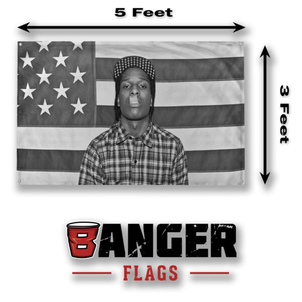 A$AP Rocky American Flag | Banger Flags