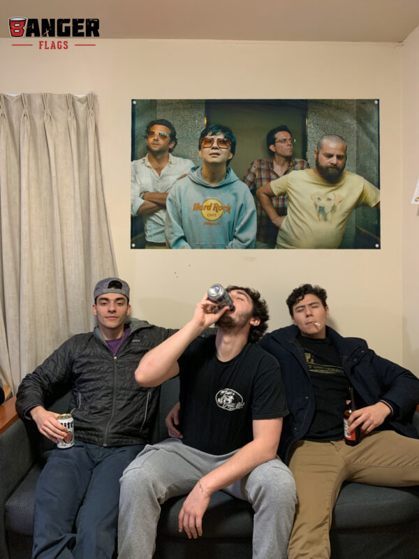 Hangover 2 Elevator Chow | Banger Flags